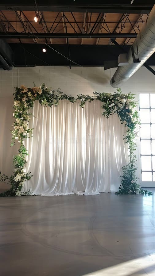 Organized Backdrop for Polished Presentations Stock Illustration ...