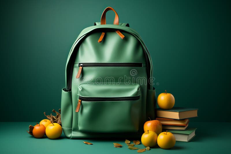 Organized Backpack Illustration for Back-to-School Vibes. Generative AI ...