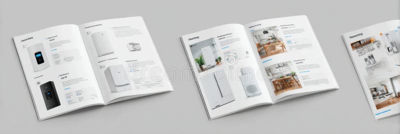 Clean Catalog Layout Showcasing Hardware Store Product Blocks and ...