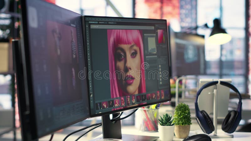 Organized Creative Workspace for Graphic Designers and Photographers ...