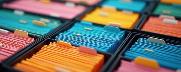 Organized Digital Files with Metadata, Taxonomy Structures. Files in ...