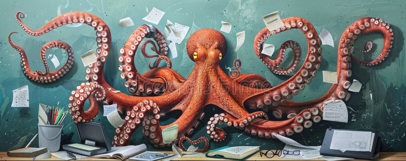 209 Octopus Office Stock Photos - Free & Royalty-Free Stock Photos from ...