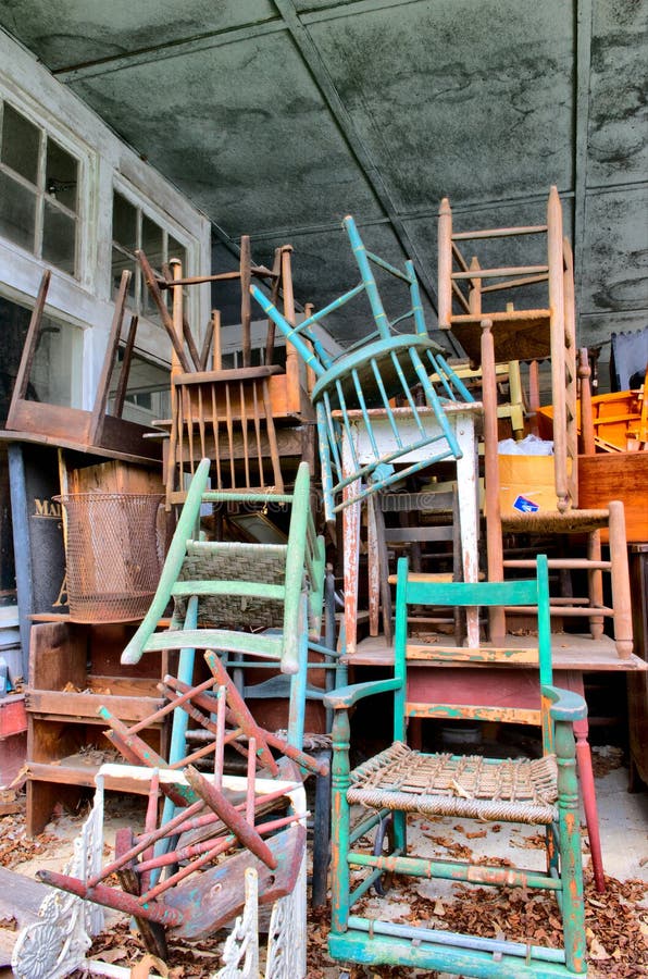 Organized Junk stock photo. Image of life, chair, humor - 7363402