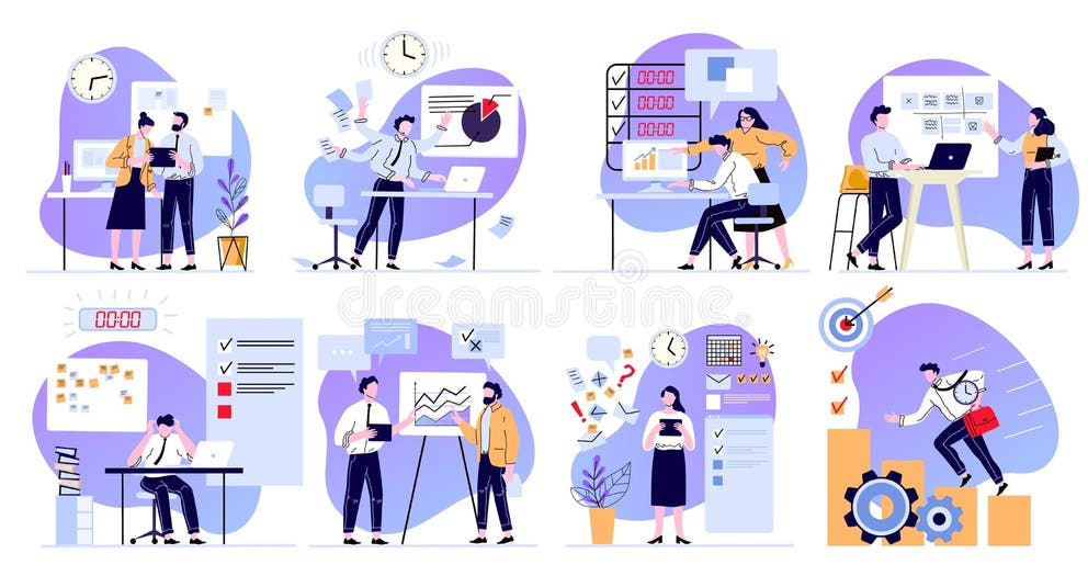 Office Tasks Stock Illustrations – 25,323 Office Tasks Stock ...