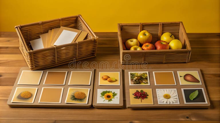 Organized Set of Educational Flashcards - Study Tools Stock Image ...