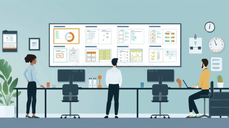 An Organized Shift Schedule Board Displaying Fair and Reasonable Work ...
