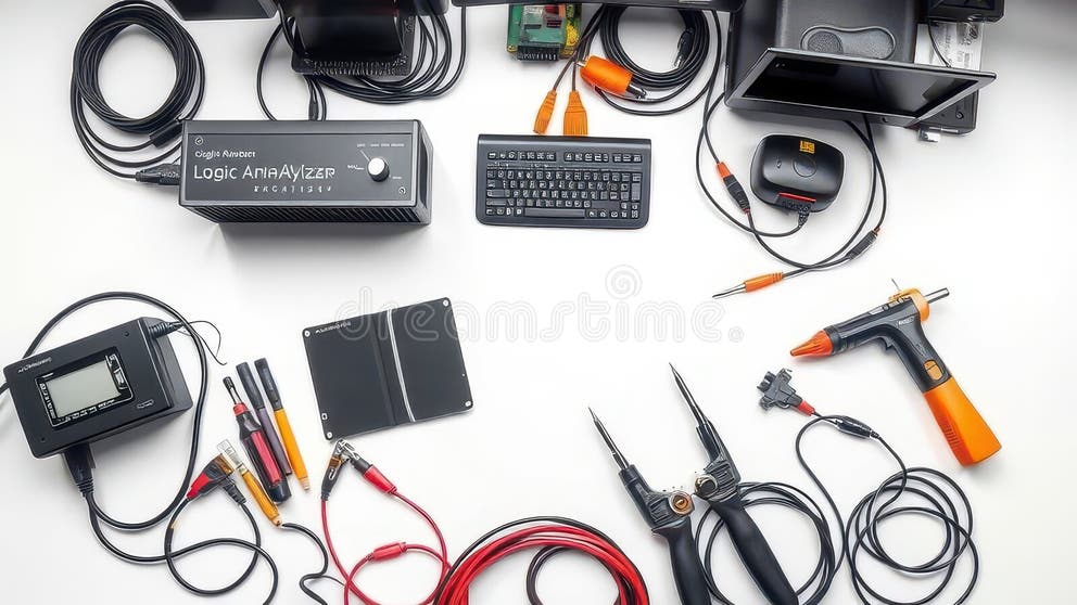 Ribbon Cables Stock Illustrations – 59 Ribbon Cables Stock ...