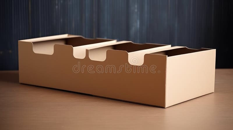 Organizing box template stock illustration. Illustration of storage ...
