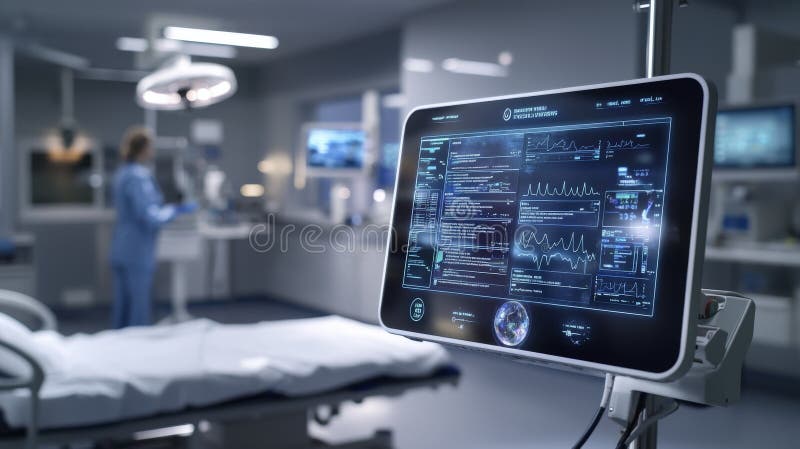 Organizing Patient Data with Holographic Interfaces in a Futuristic ...