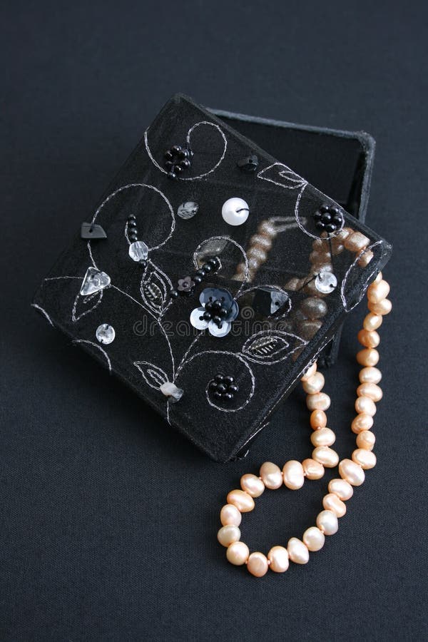 Organza Boxes stock image. Image of necklace, jewelery - 5557625