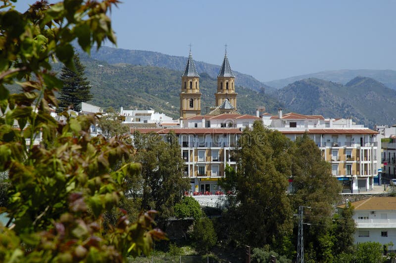 Orgiva Town stock photo. Image of alpujarras, nevada - 58786458