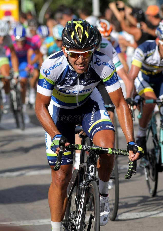 Orica Greenedge Australian Cyclist Allan Davis Editorial Stock Photo ...