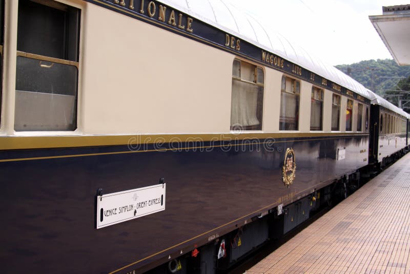 Orient Express train stock image. Image of budapest, hotel - 59173165