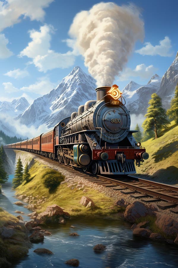 Orient Express Train Stock Illustrations – 396 Orient Express Train ...