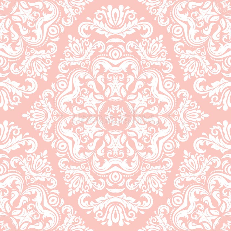 Orient Seamless Vector Background Stock Vector - Illustration of flora ...