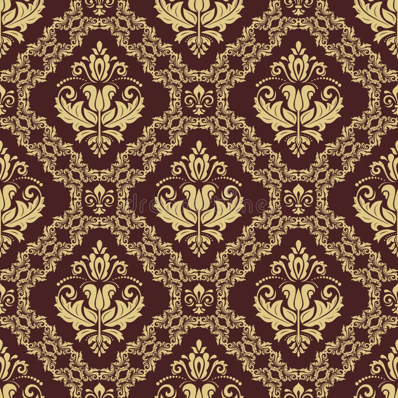 Orient Seamless Vector Background Stock Vector - Illustration of ...