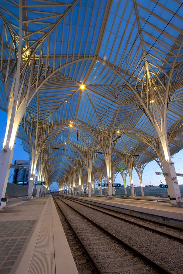 Orient Station Lisbon, Portugal Editorial Photo - Image of urban ...