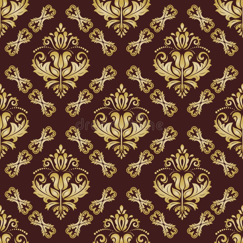 Orient Seamless Vector Background Stock Vector - Illustration of ...