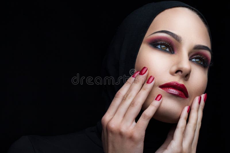 Oriental beauty stock photo. Image of eyes, woman, makeup - 44571914