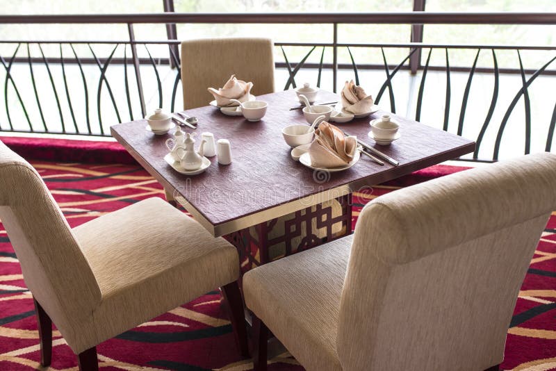 Chinese Restaurant Table