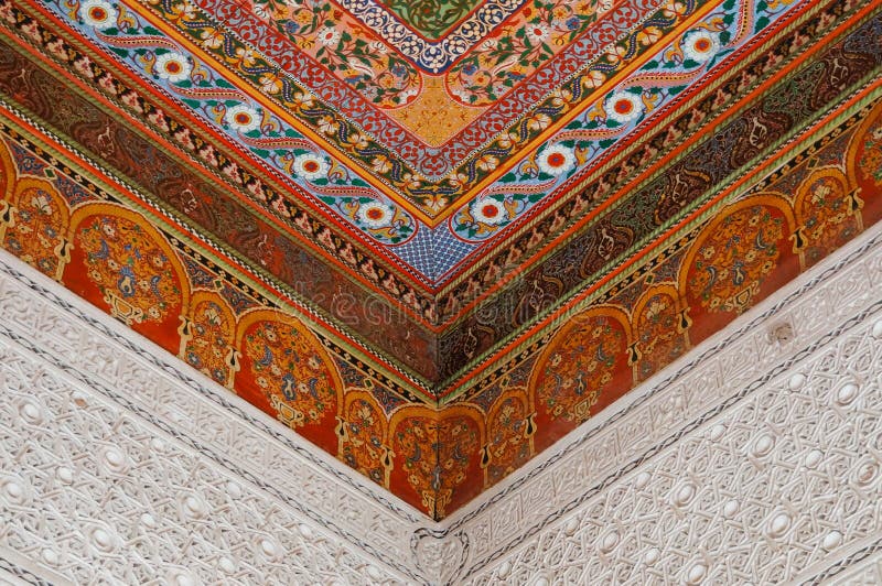 Decorative Ceiling Traditional Chinese Stock Image - Image of holy ...