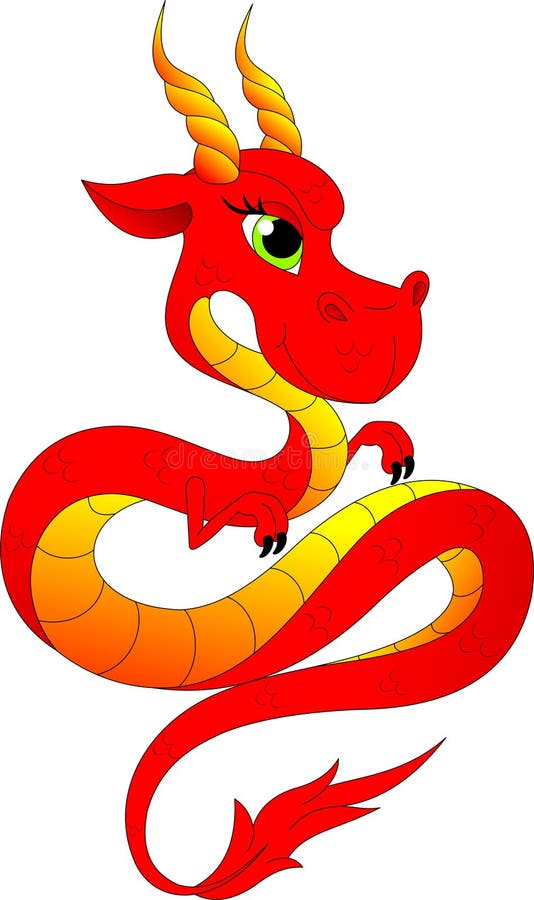 Friendly Red Dragon Stock Illustrations – 461 Friendly Red Dragon Stock ...