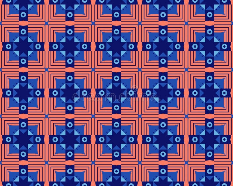 Oriental Ethnic Seamless Repeatable Pattern Traditional Geometric Lines ...