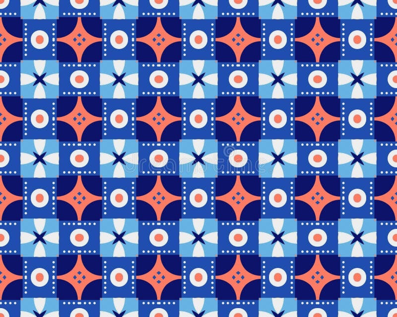 Oriental Ethnic Seamless Repeatable Pattern Traditional Geometric Lines ...