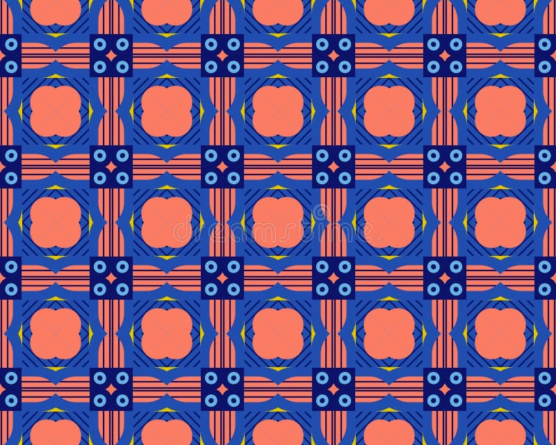 Oriental Ethnic Seamless Repeatable Pattern Traditional Geometric Lines ...