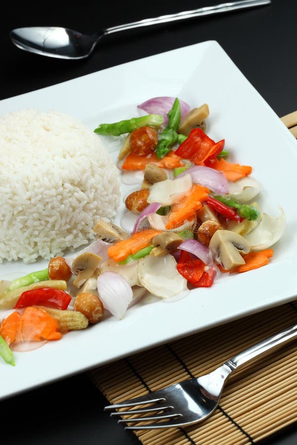 Oriental food stock photo. Image of stir, crab, carrot - 10076706