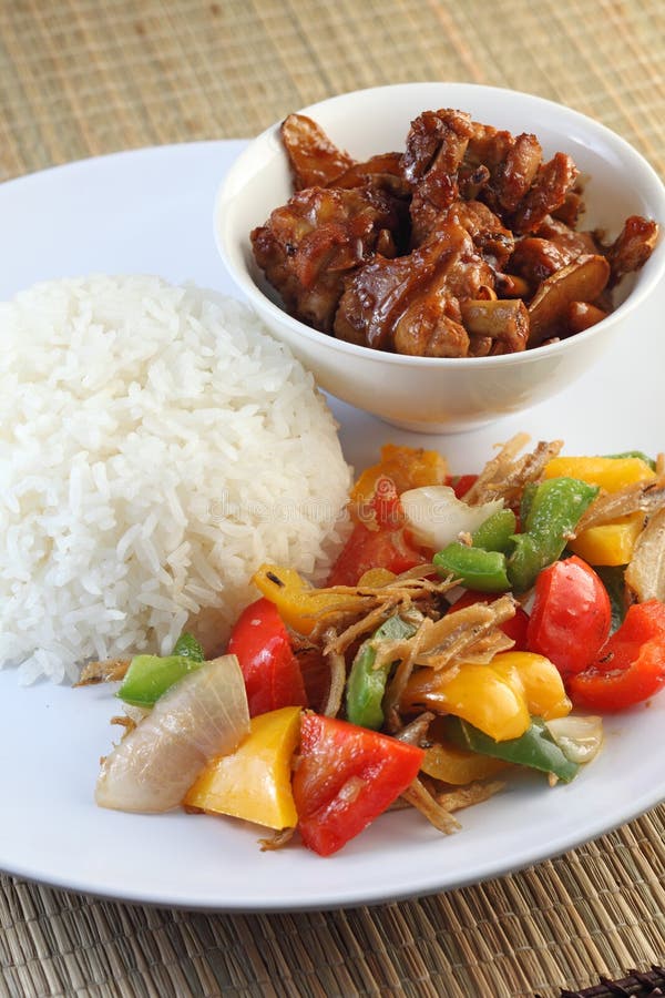 Oriental food stock photo. Image of stir, crab, carrot - 10076706