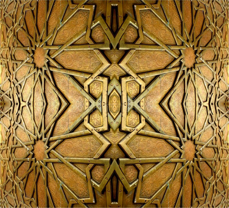 Oriental Iron Designs and Ornaments. the Painting Depicts Oriental ...