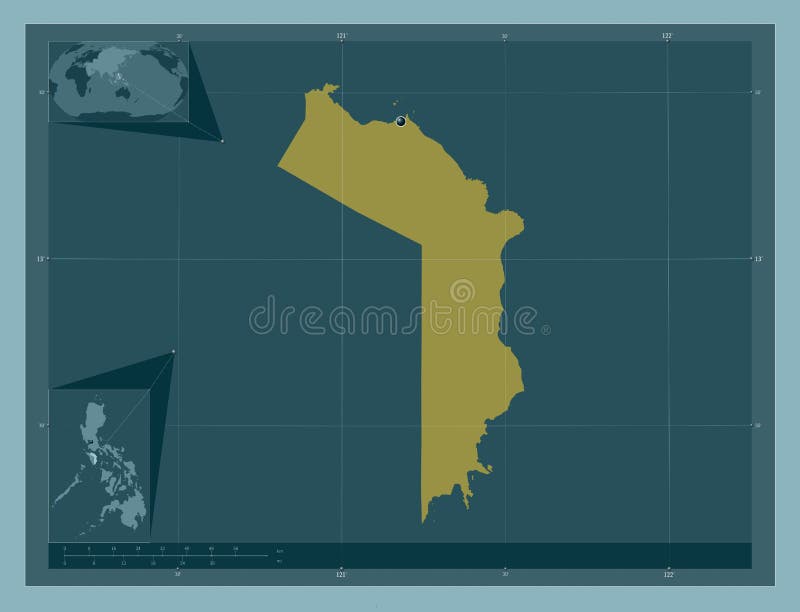 Oriental Mindoro, Philippines. Solid. Capital Stock Illustration ...