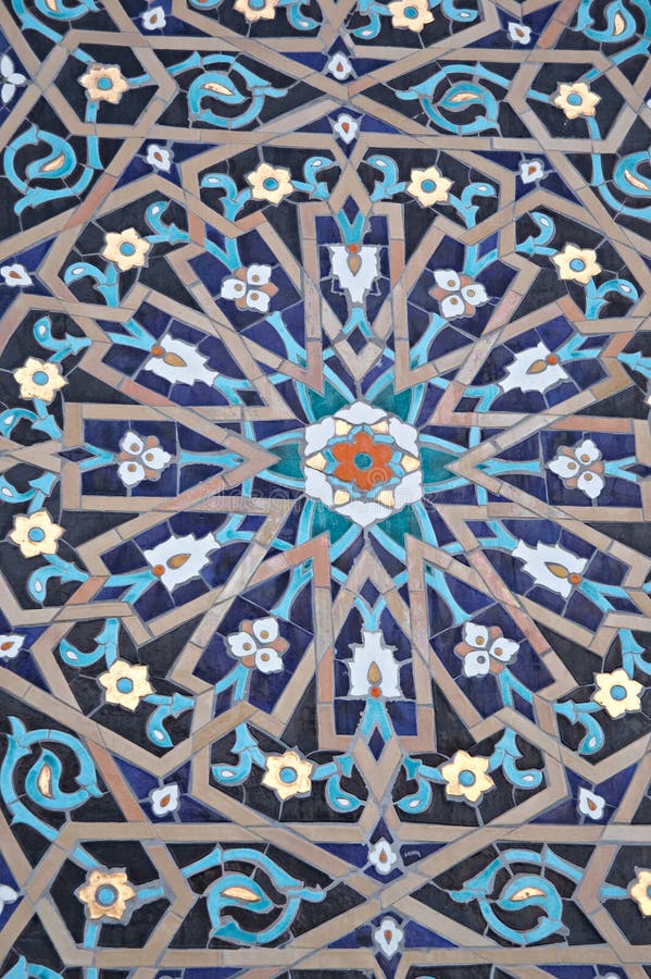 Oriental Mosaic in Morocco stock photo. Image of ornament - 34952402