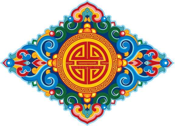 Mongolian Frame Design Stock Illustrations – 425 Mongolian Frame Design ...