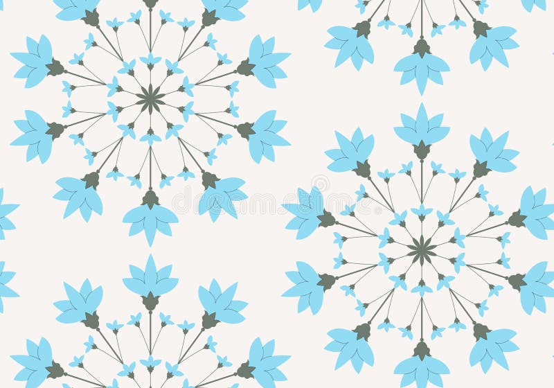 Abstract Flower Ripple Pattern. Repeating Vector Texture. Wavy Graphic ...