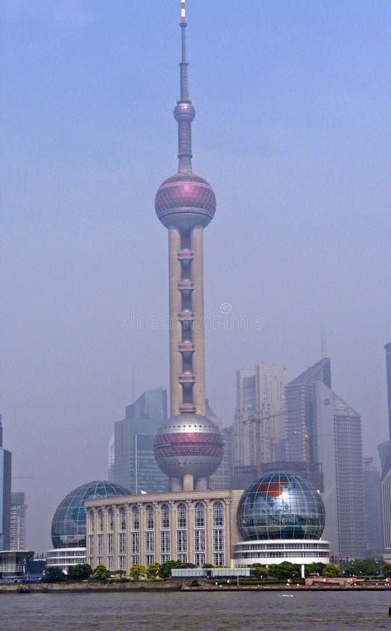 Oriental Pearl Tower, Shanghai, China Editorial Stock Photo - Image of ...