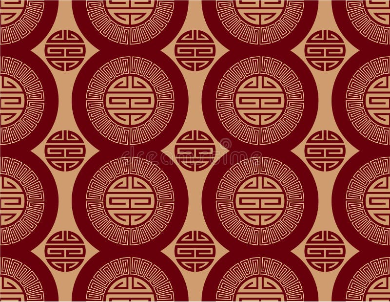 Chinese Buddhism Pattern and Totem Stock Vector - Illustration of asia ...