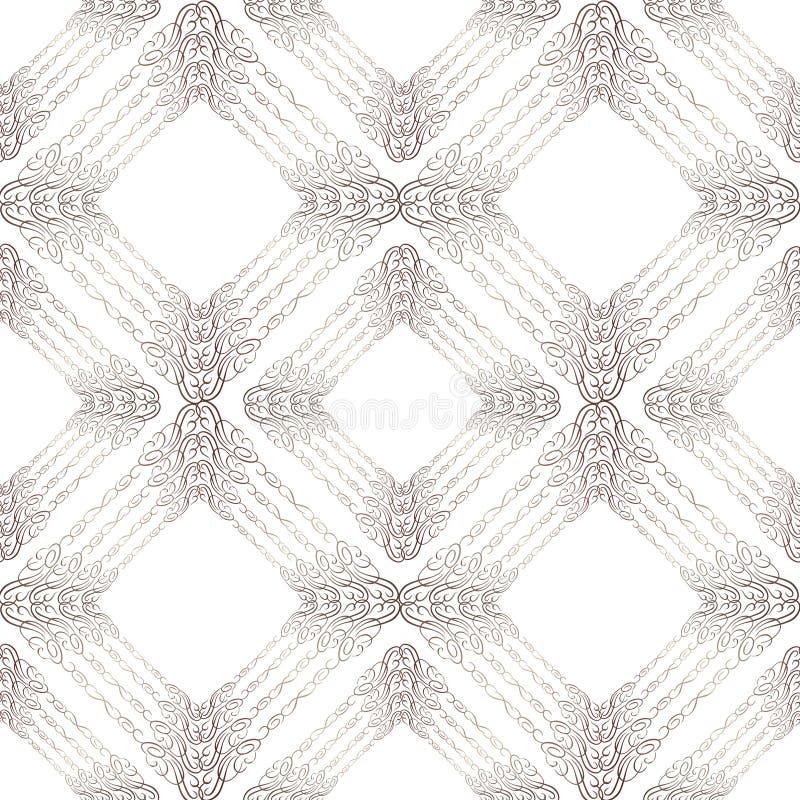 Pattern Brocade Set. Abstract Textured Vintage Wallpaper Stock Vector ...