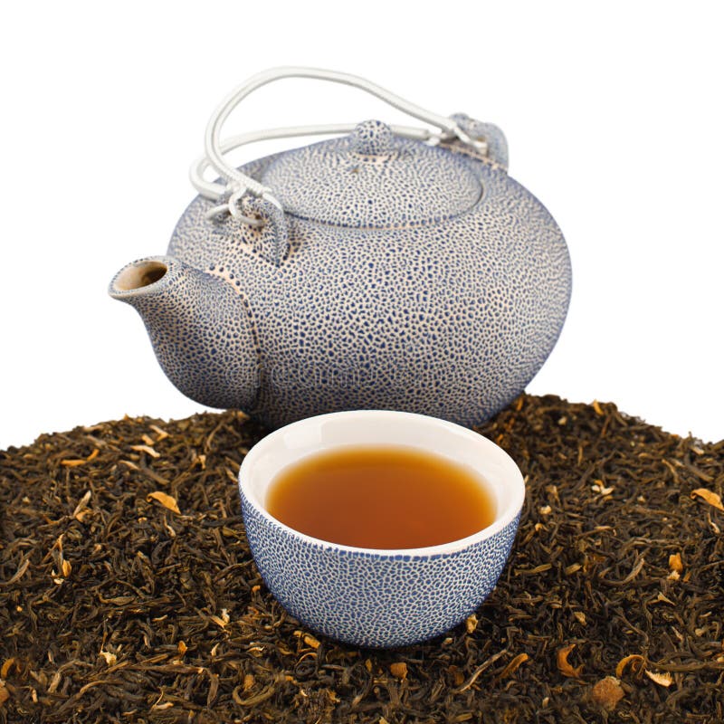 Oriental tea stock image. Image of herbal, isolated, health - 22989375