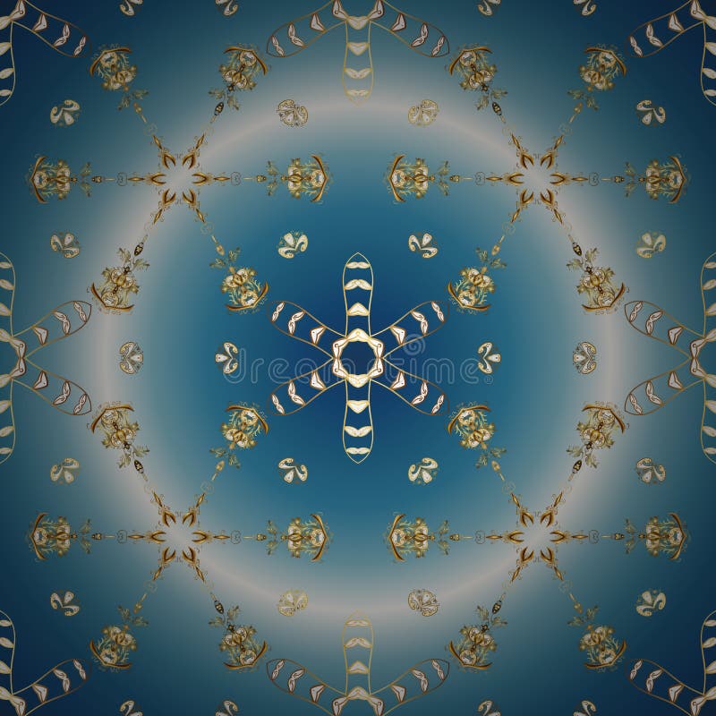 Ornamental Abstract Background Stock Illustration - Illustration of ...