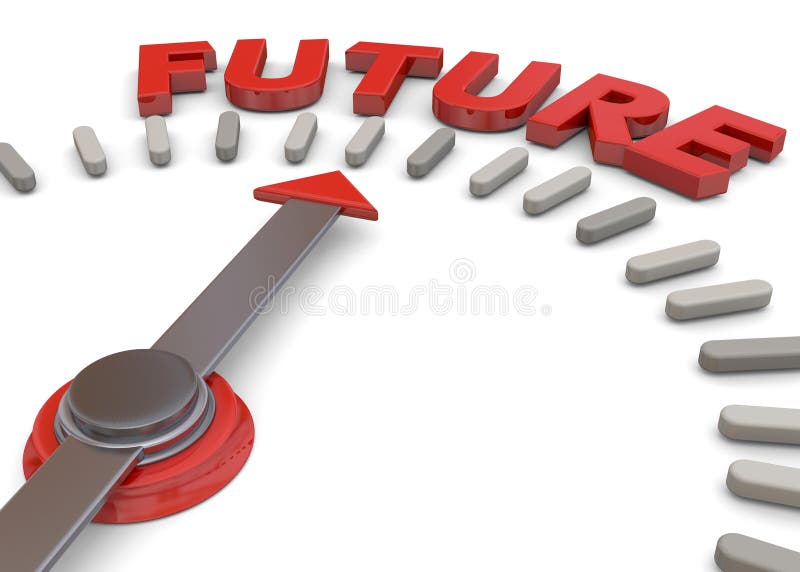 Direction Future - 3D illustration stock. Illustration du affaires ...