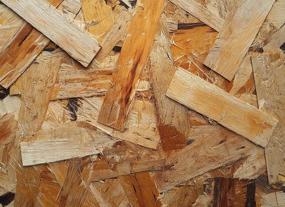 Oriented Strand Board Close Up Wood Texture Background Construction ...
