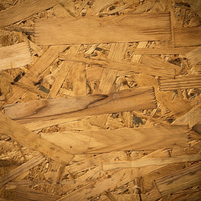 Oriented Strand Board (OSB) Composed of Layers of Wood Strands ...