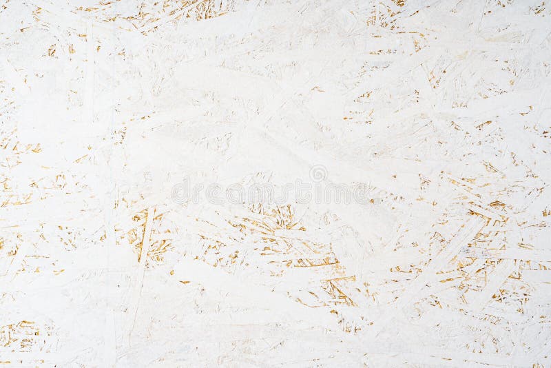 Oriented Strand Board OSB Painted White. Background of Rough Surface ...