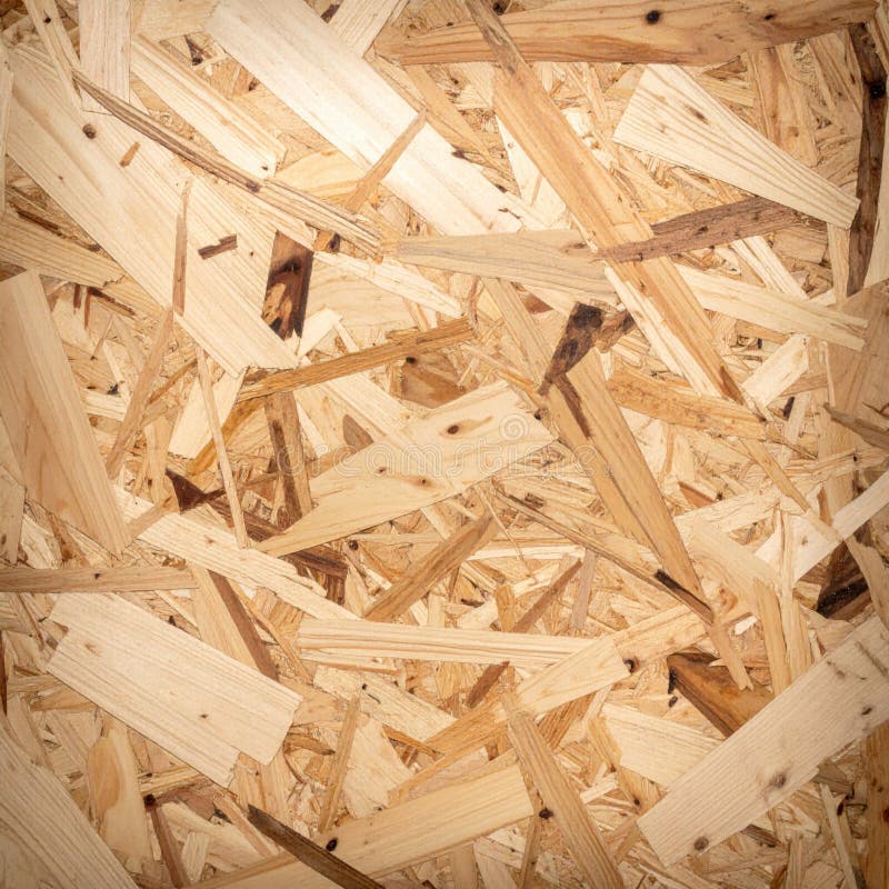 Oriented Strand Board Wood Texture Showing Pattern of Pressed Wood ...