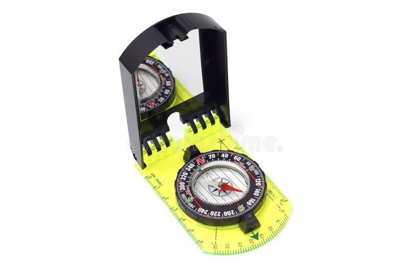 Orienteering compass stock photo. Image of sighting - 123149186