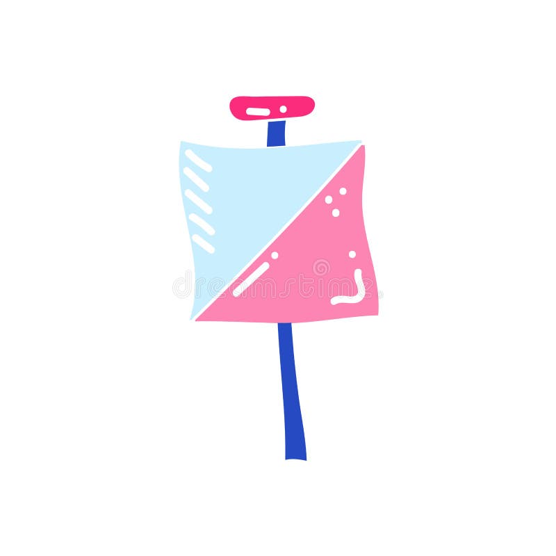 Orienteering Control Point. Vector Illustration Stock Vector ...