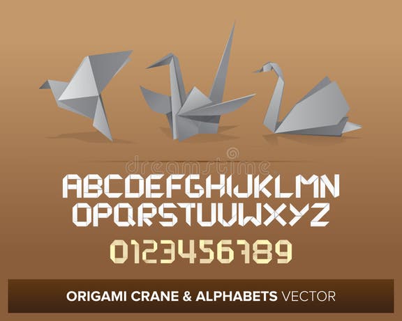 White Origami Swan Stock Illustrations – 724 White Origami Swan Stock ...