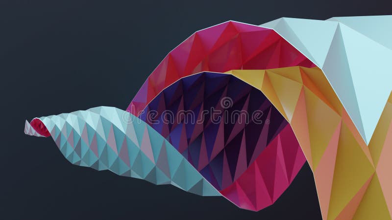 Origami Abstract Background Stock Illustration - Illustration of ...